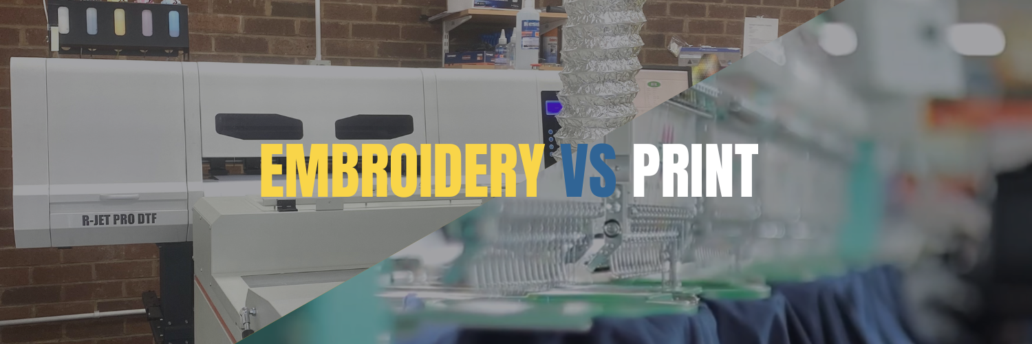 Embroidery or Print? | Branded Workwear