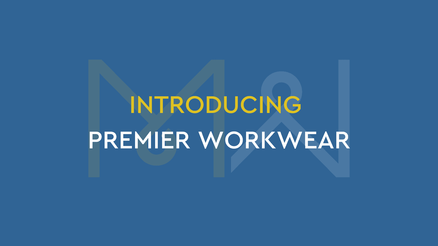 Introducing Premier Workwear - MyWorkwear