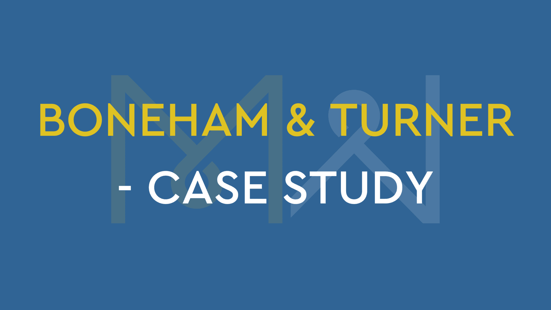Boneham & Turner: Case Study- MyWorkwear